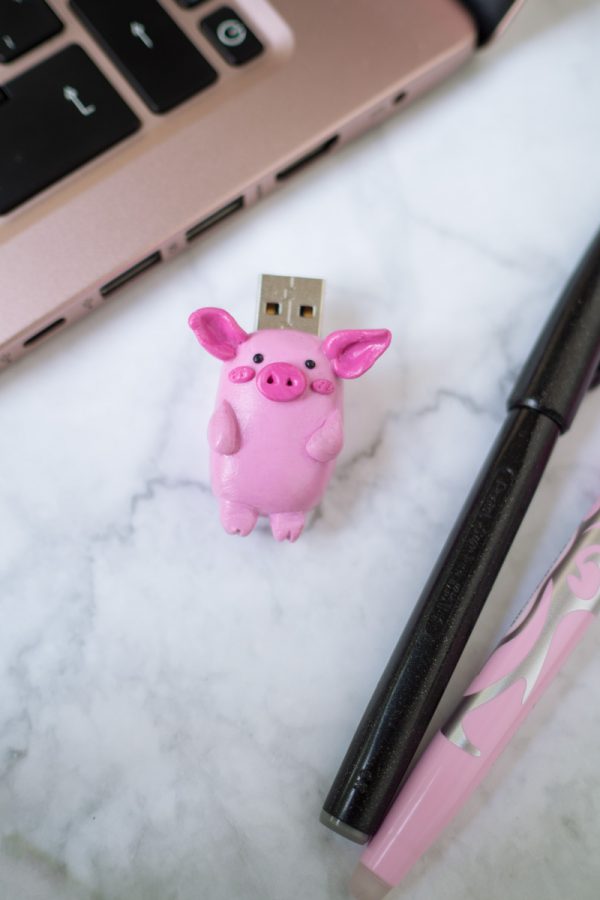 DIY // Selbstgemachter Fimo USB-Stick. Einfaches Tutorial. KuneCoco